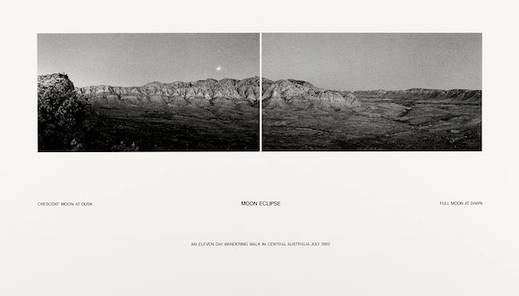 Bonhams : Hamish Fulton (born 1946); Moon Eclipse;