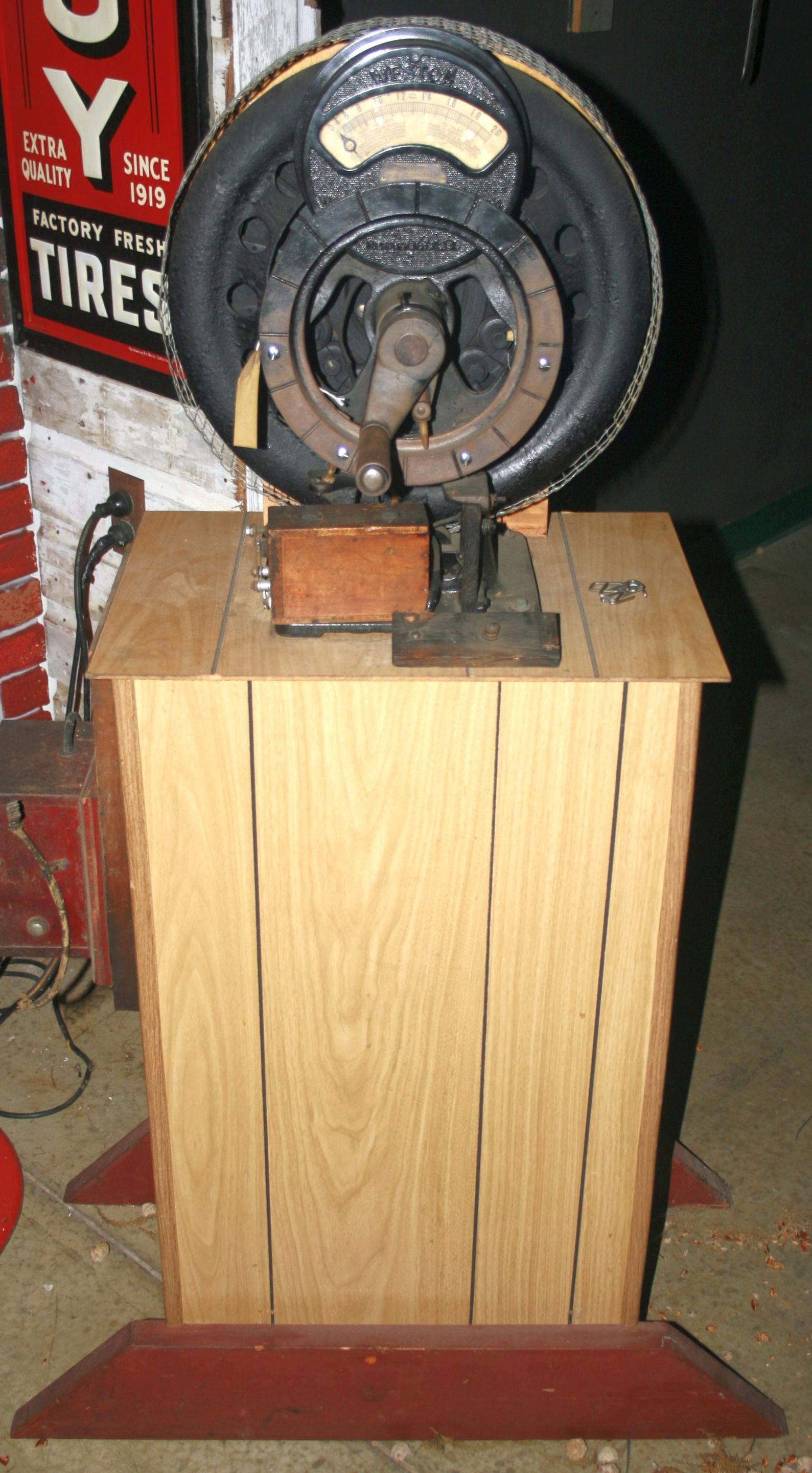 Bonhams Cars : THREE PIECES OF GARAGE TESTING EQUIPMENT,