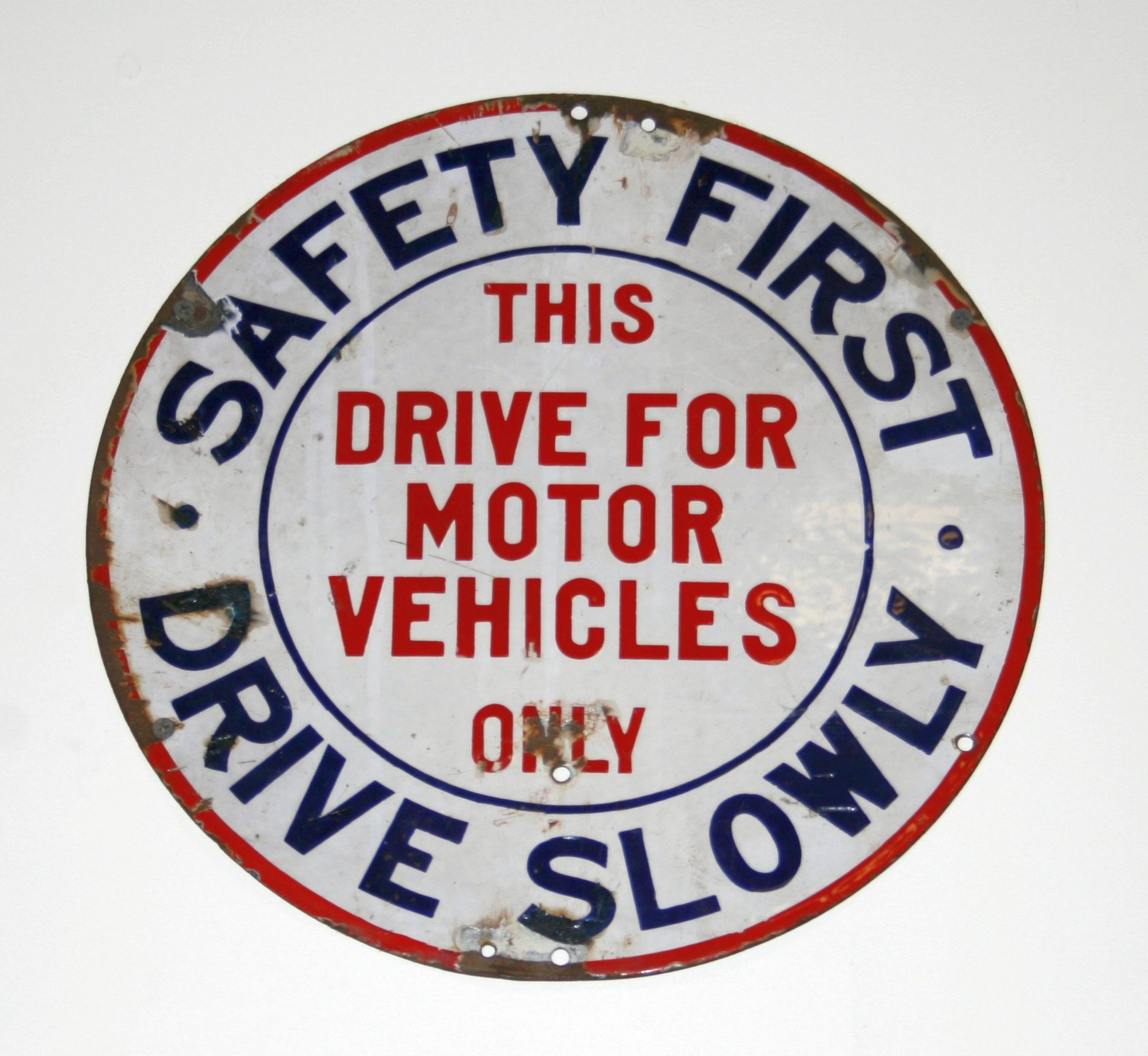Bonhams Cars : SAFETY FIRST DRIVE SLOWLY,