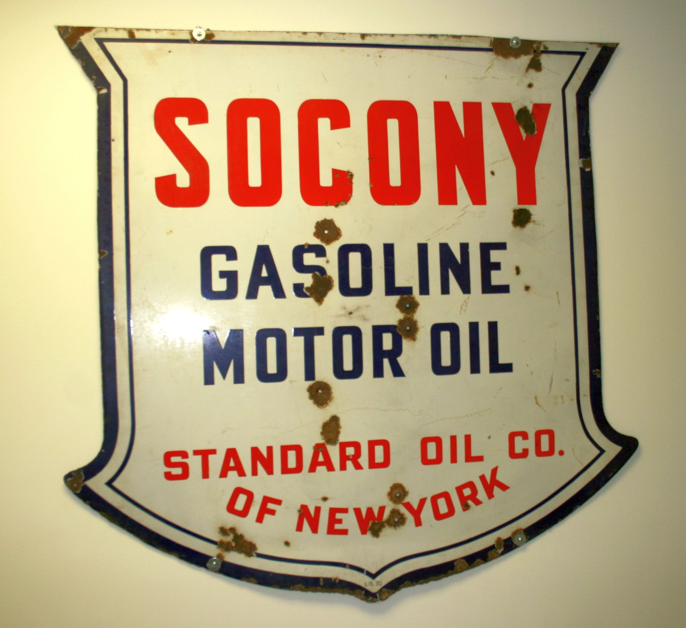 Bonhams Cars : SOCONY GASOLINE MOTOR OIL,