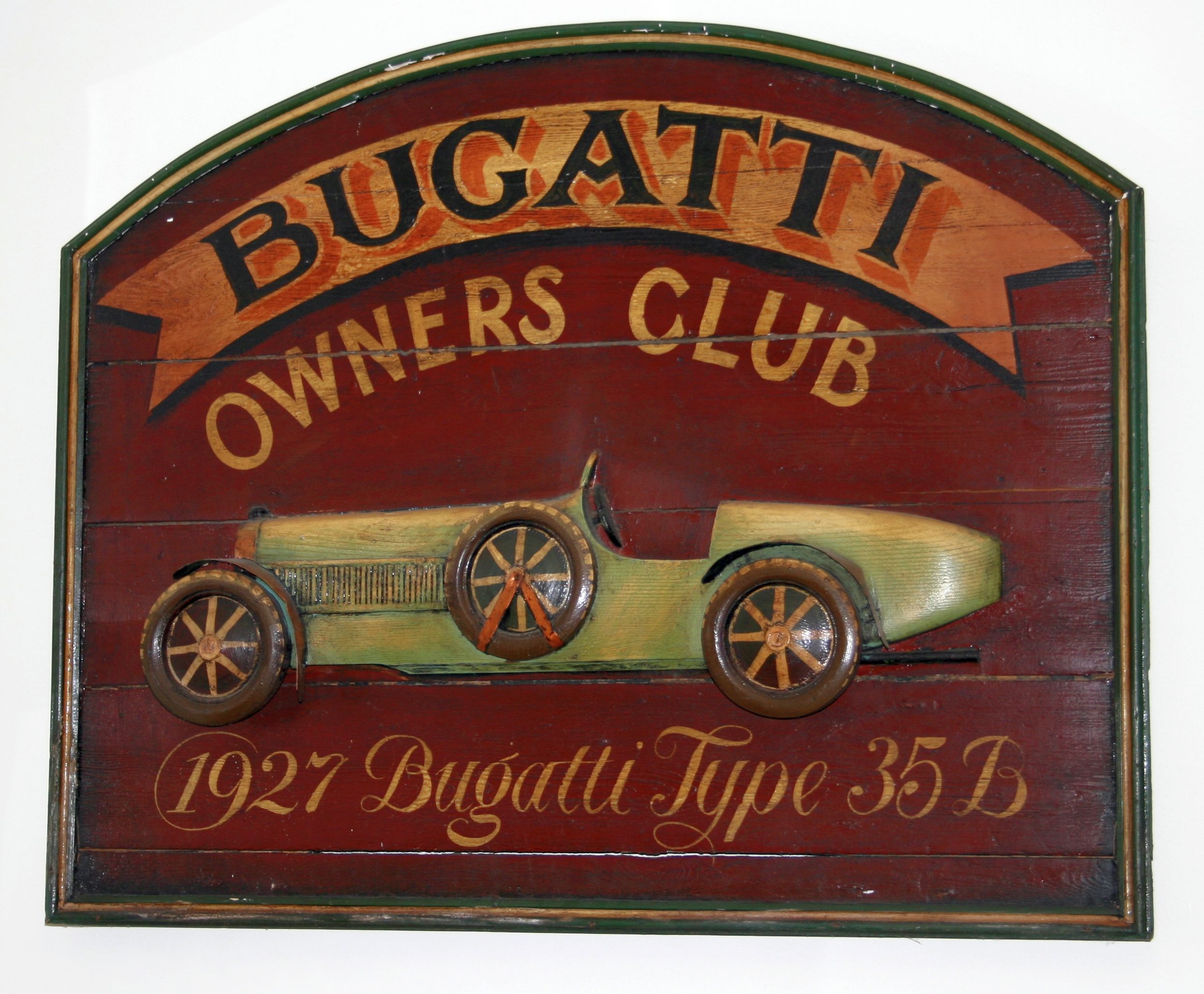 Bonhams Cars : FOUR RUSTIC EFFECT WOODEN SIGNS,