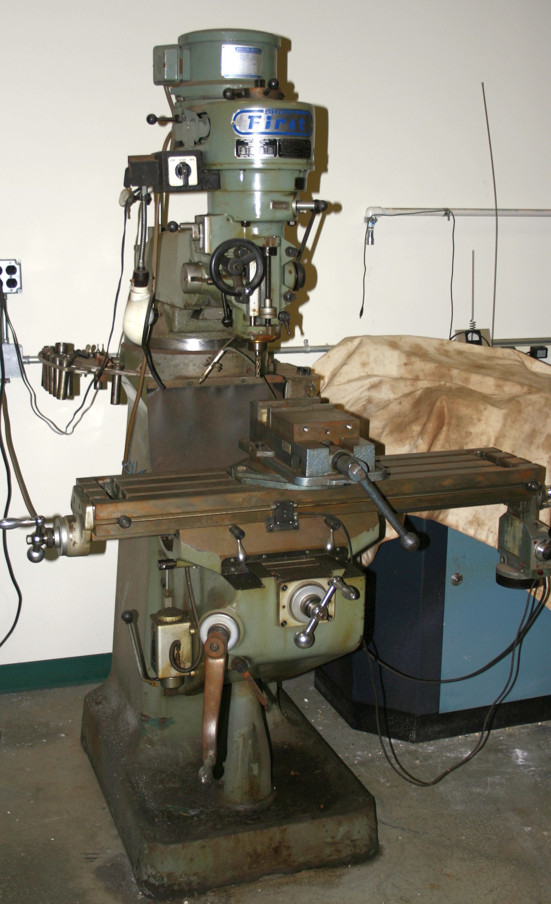 Bonhams Cars : A SHARP TURRET MILLING MACHINE,