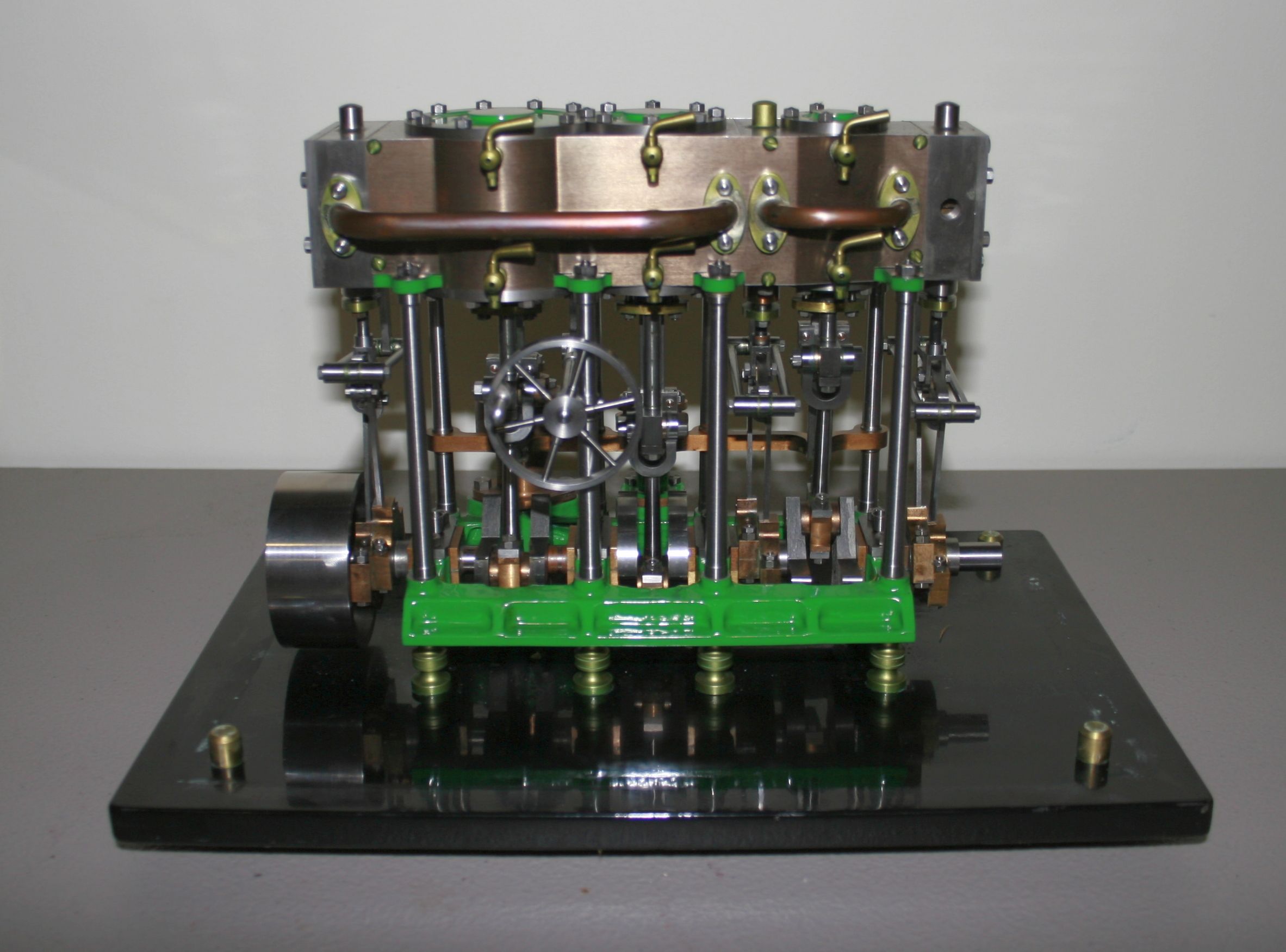 Bonhams Cars : A FINELY MADE ENGINEERS MODEL OF A TRIPLE EXPANSION ...