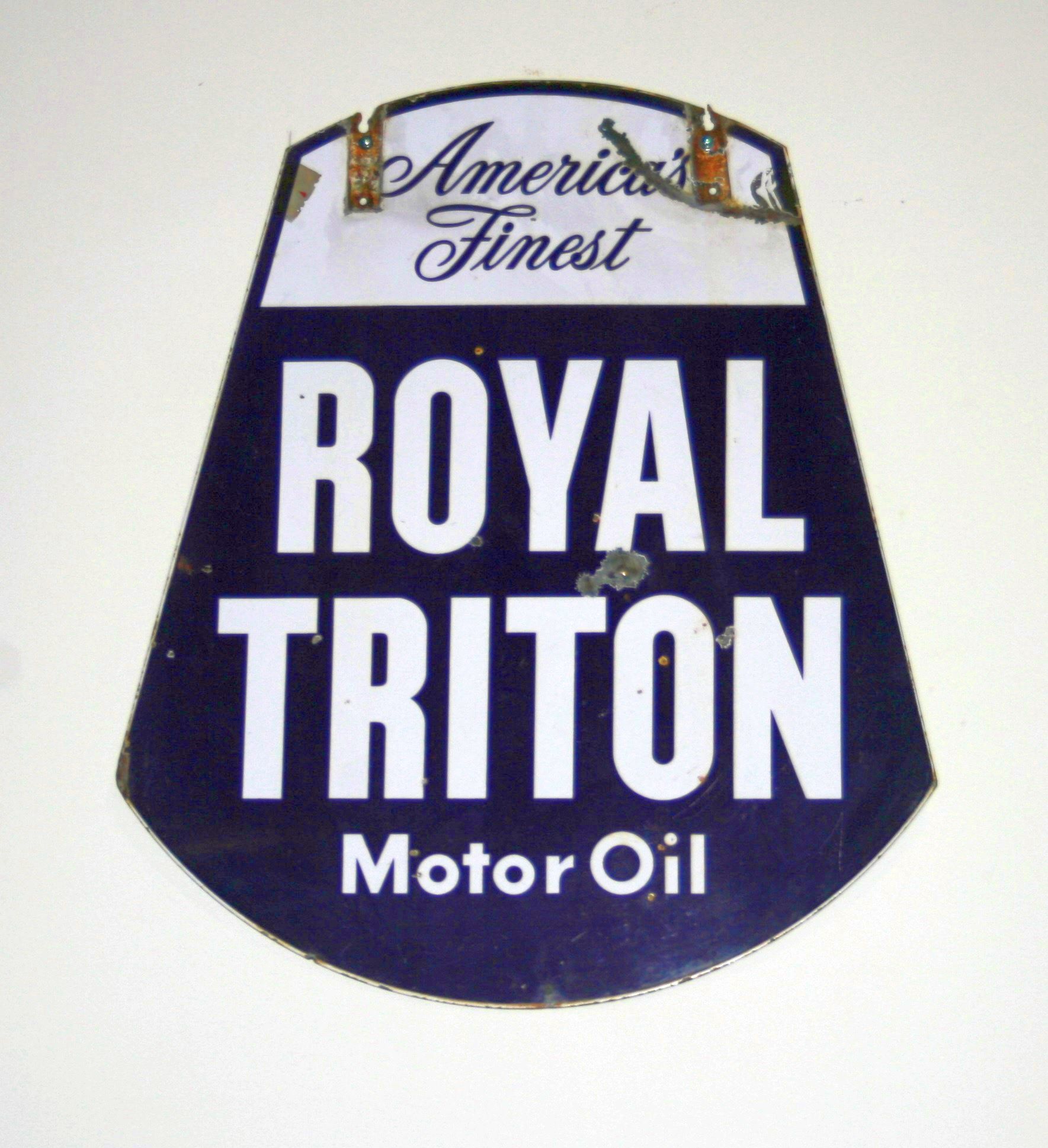 Bonhams Cars : AMERICA'S FINEST ROYAL TRITON MOTOR OIL,