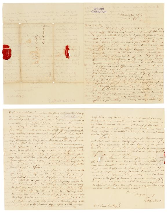 Bonhams : THE FIRST PERSON TO USE ANESTHESIA IN MILITARY SURGERY ...