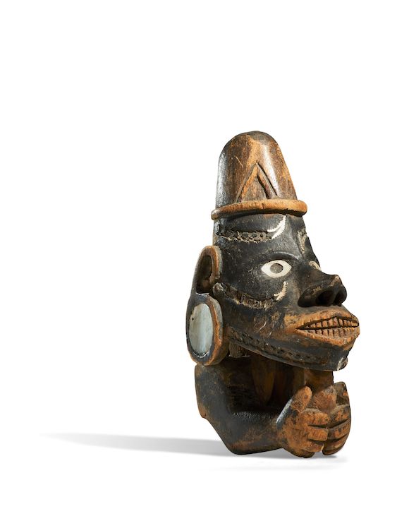 Bonhams : Canoe Prow Figurehead, Solomon Islands