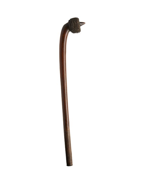 Bonhams : Rare Beaked Battlehammer Club, Fiji Islands