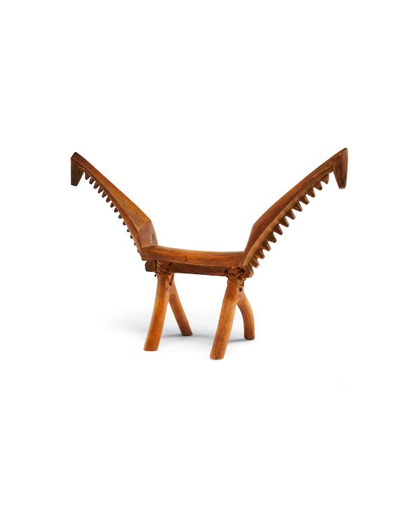 Bonhams : Chief's Headrest, Tikopia Island, Polynesian Outliers