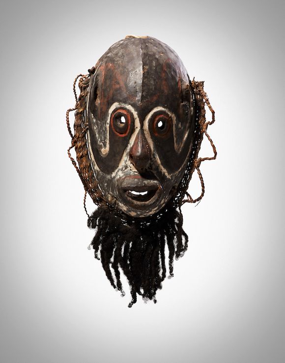 Bonhams : Exceptional and Rare Biwat Mask, Yuat River Region, Lower ...