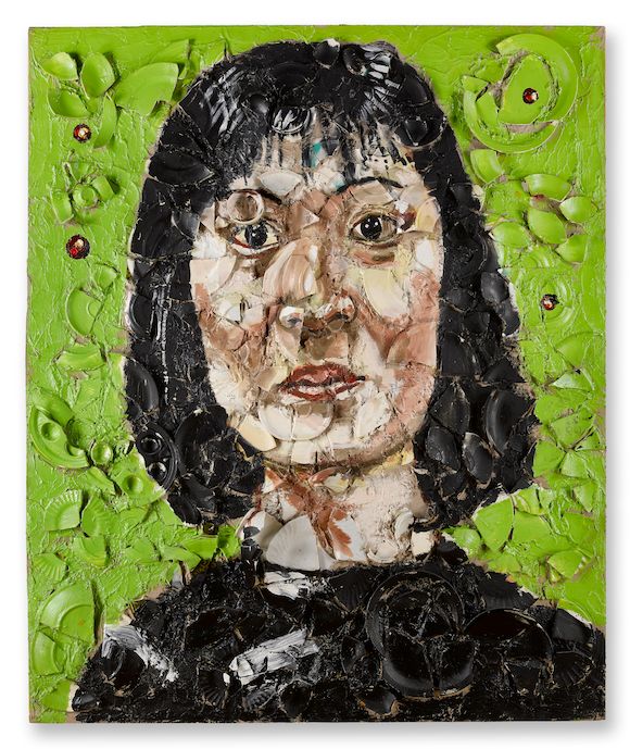 Bonhams : Julian Schnabel (American, born 1951) Winnie Fung, 1989