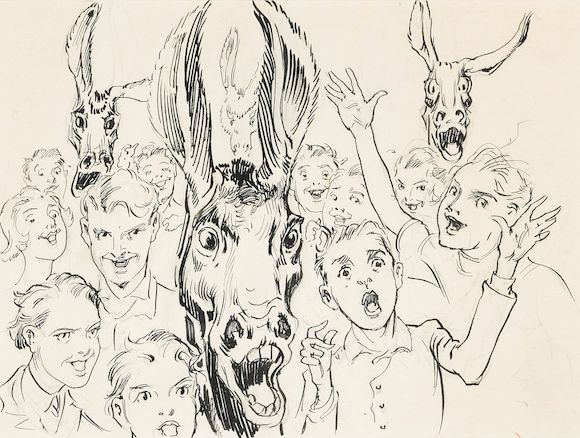 Bonhams : NEILL, JOHN R[EA]. 1877-1943. Original pen-and-ink drawing ...