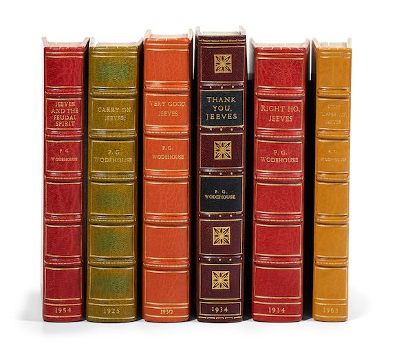 Bonhams : WODEHOUSE, P.G. 1881-1975. 6 Jeeves titles: 1. Carry On ...