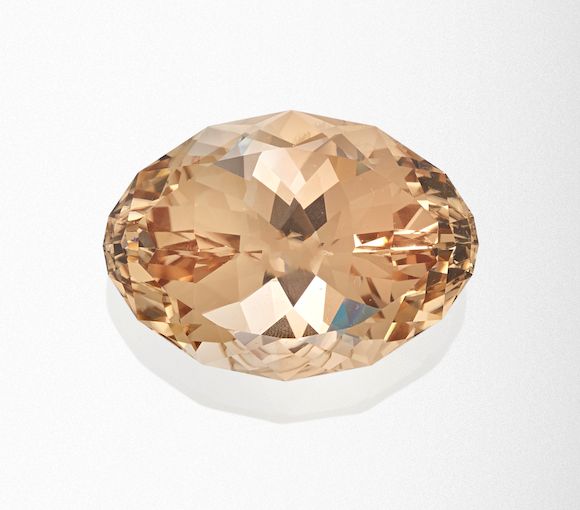 Bonhams : Large Imperial Topaz--"A Member of the 100 Carats Club"