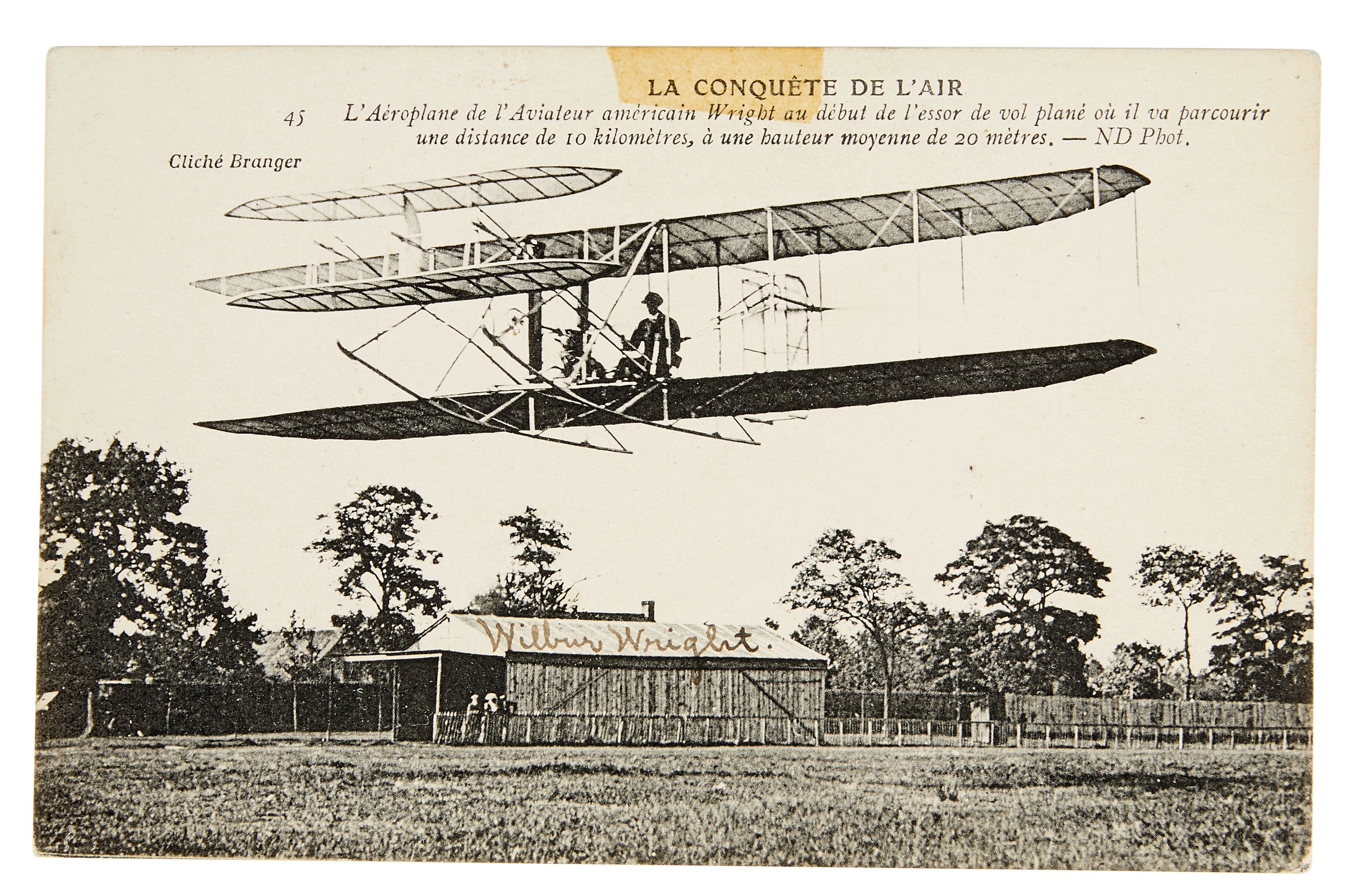 Bonhams : WRIGHT, WILBUR. 1867-1912.