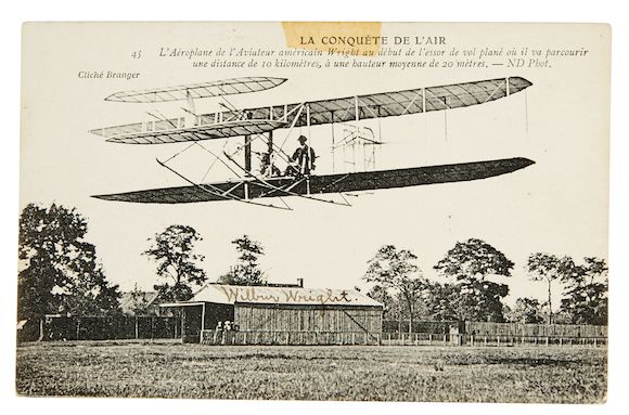 Bonhams : WRIGHT, WILBUR. 1867-1912.