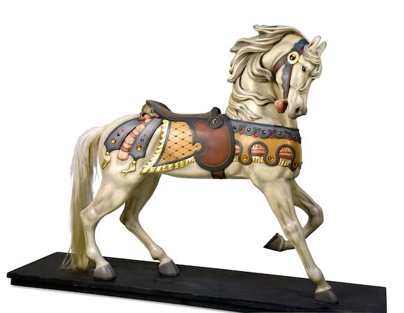 Bonhams : A Charles Carmel Outside Row Standing Horse Brooklyn, New ...