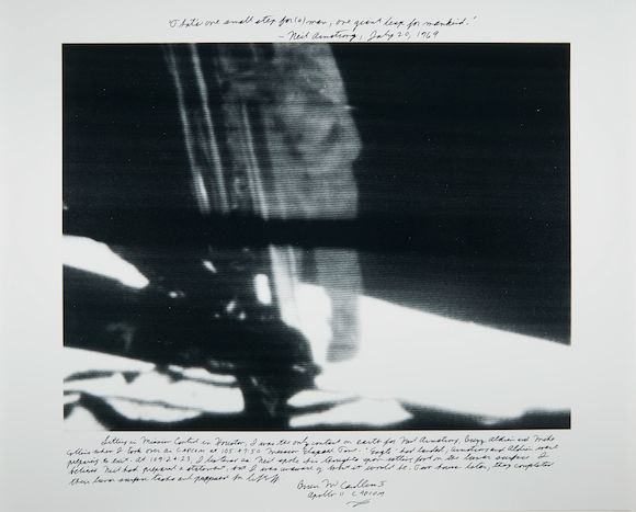 Bonhams : APOLLO 11: MCCANDLESS AS CAPCOM.