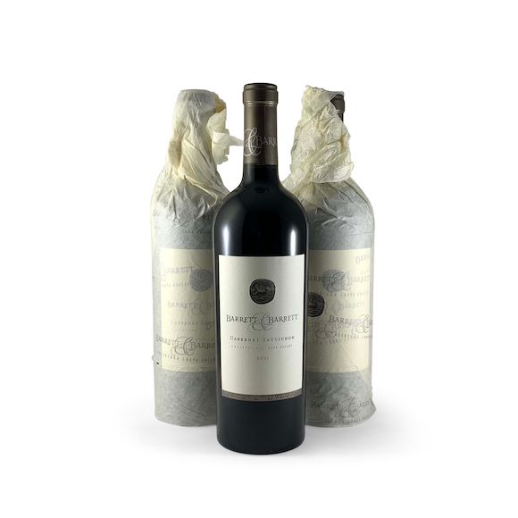 Bonhams : Barrett & Barrett Cabernet Sauvignon 2011, Napa Valley (3)