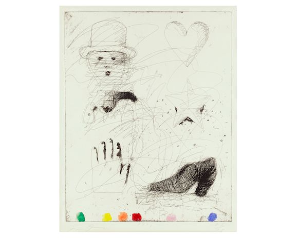 Bonhams : Jim Dine (born 1935); The Realistic Poet Assassinated;