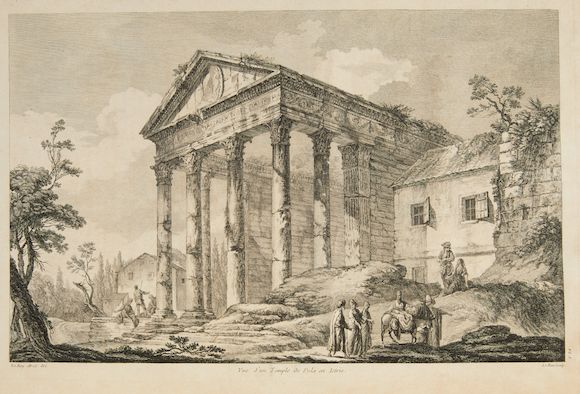Bonhams : LE ROY, JULIEN DAVID. 1728-1803. Les Ruines des plus beaux ...