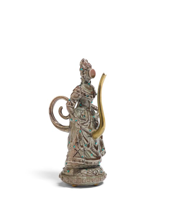 Bonhams : Adrian Saxe (born 1943) Figural Ewer Form Sculpture (Marie X ...