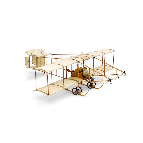 Bonhams : A large model of the Farman III, also known as the Henry ...