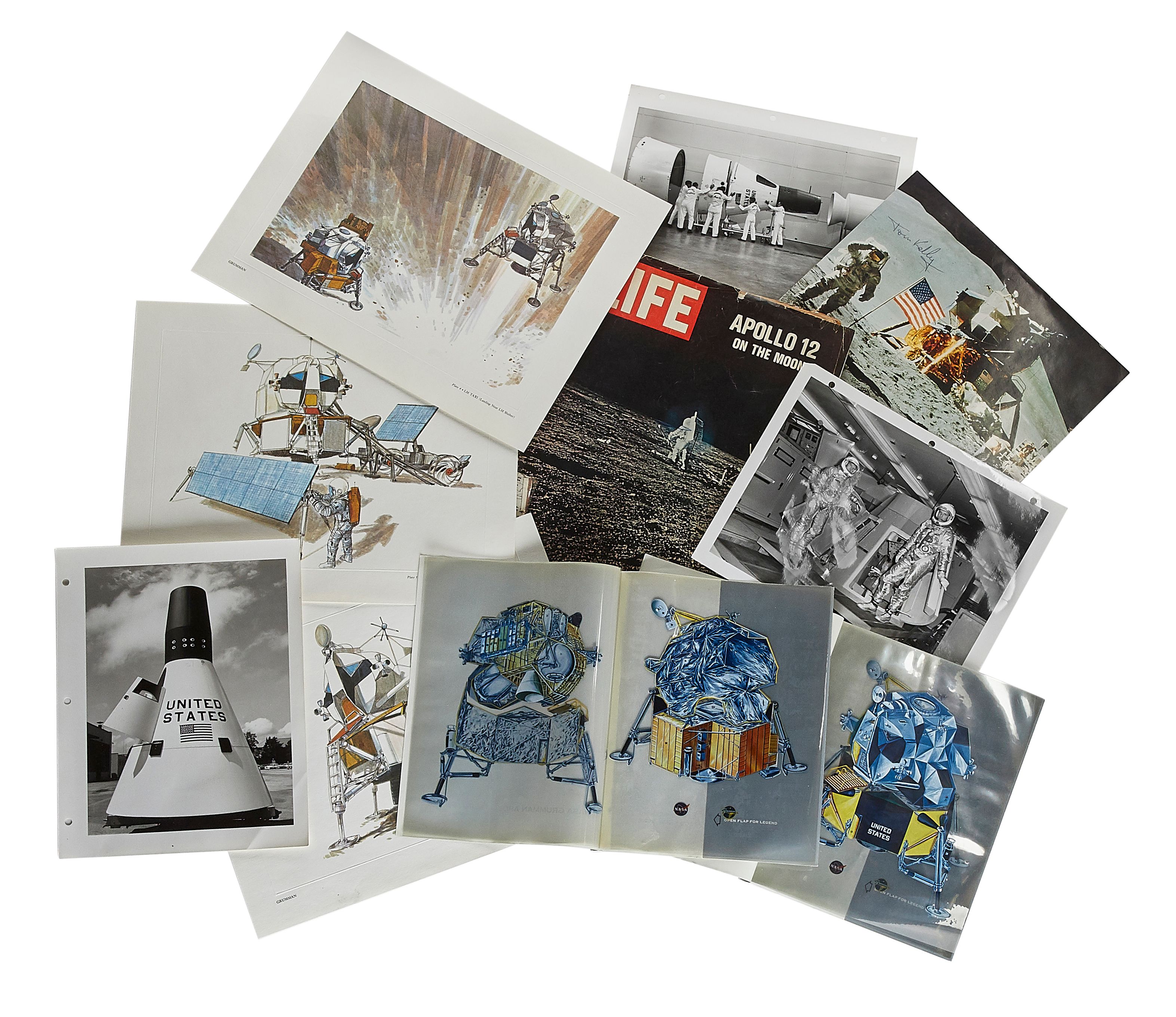 GRUMMAN APOLLO LUNAR MODULE INFORMATION. - auctions & price archive