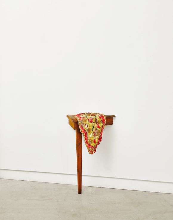 Bonhams : David James Gilhooly (1943-2013) Persistence of Pizza, 1983