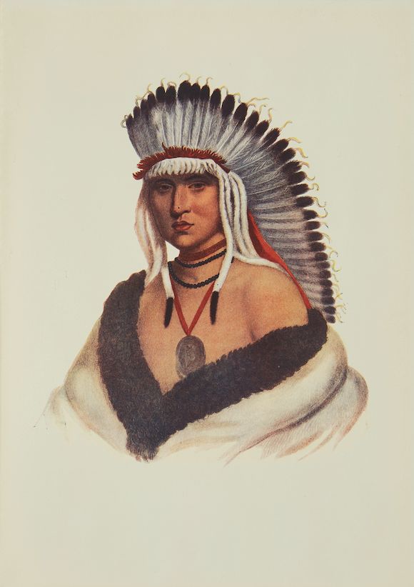 Bonhams : MCKENNEY, THOMAS L. 1785-1859. AND JAMES HALL. 1793-1868. History of the Indian Tribes ...