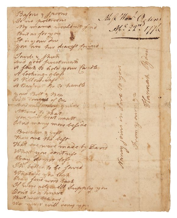 Bonhams : WOMEN IN THE AMERICAN REVOLUTION. CALDWELL, HANNAH OGDEN ...