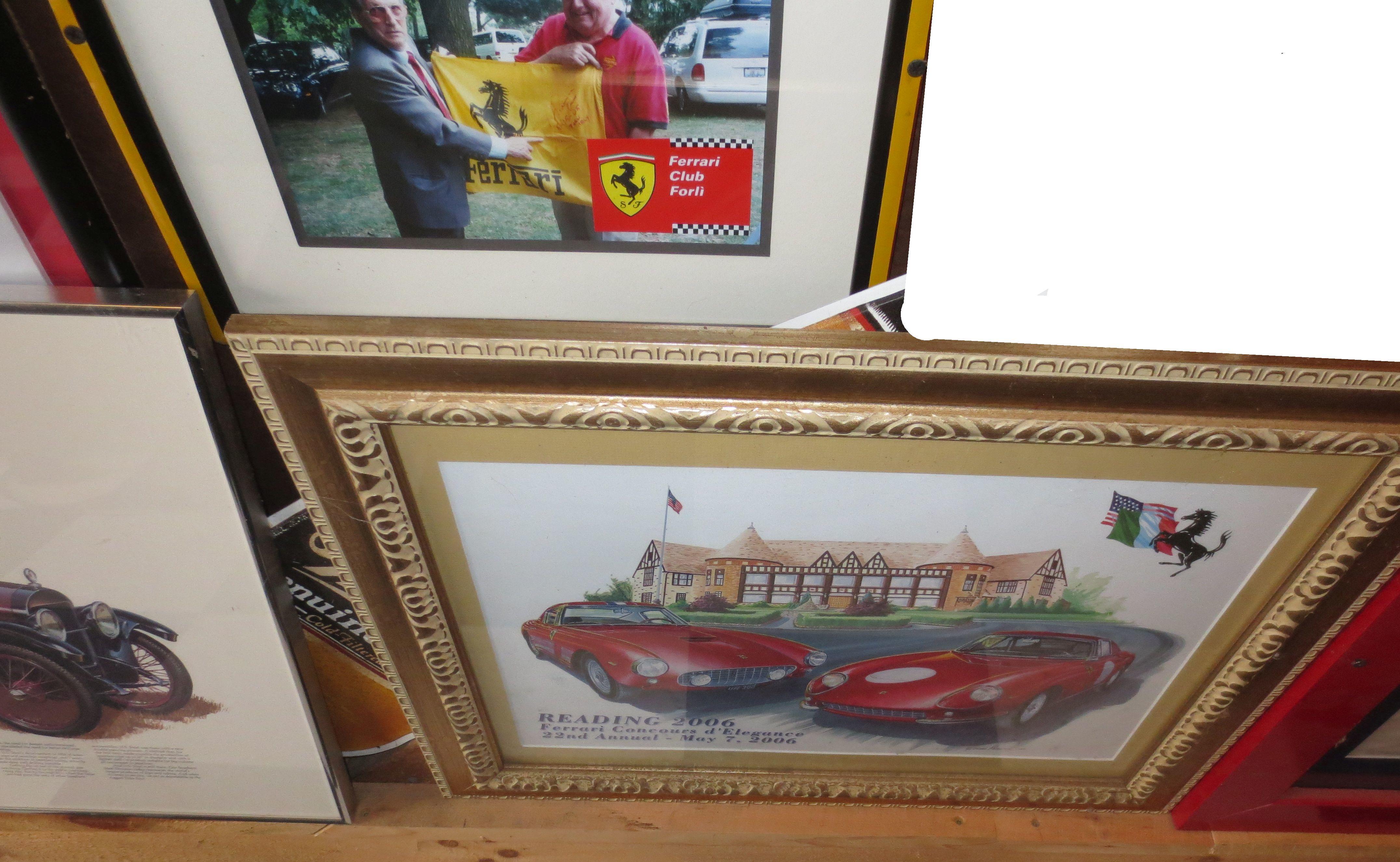 Bonhams Cars Assorted Pictures Prints And Posters