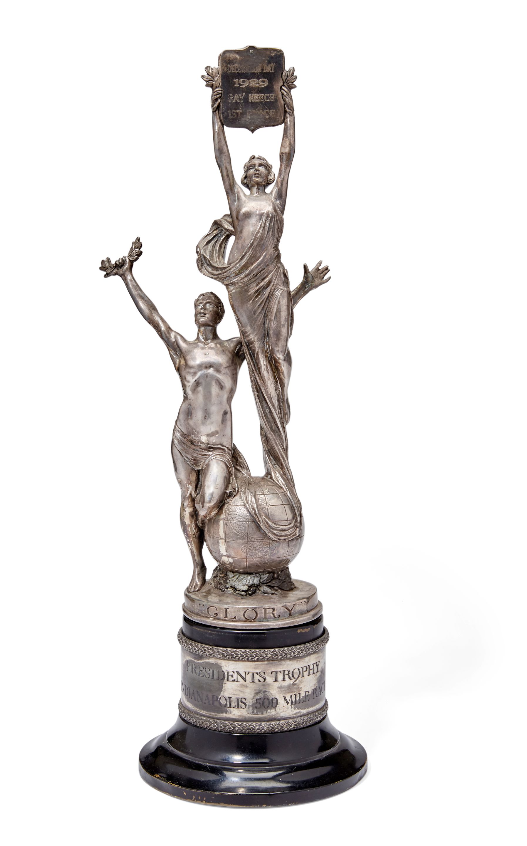 Bonhams Cars : A 1929 Indianapolis 500 1st Place Trophy given to Ray Keech,