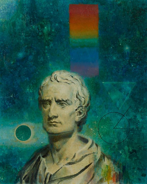 Bonhams : Walter Tandy Murch (1907-1967) Sir Isaac Newton 22 1/2 x 18 3 ...