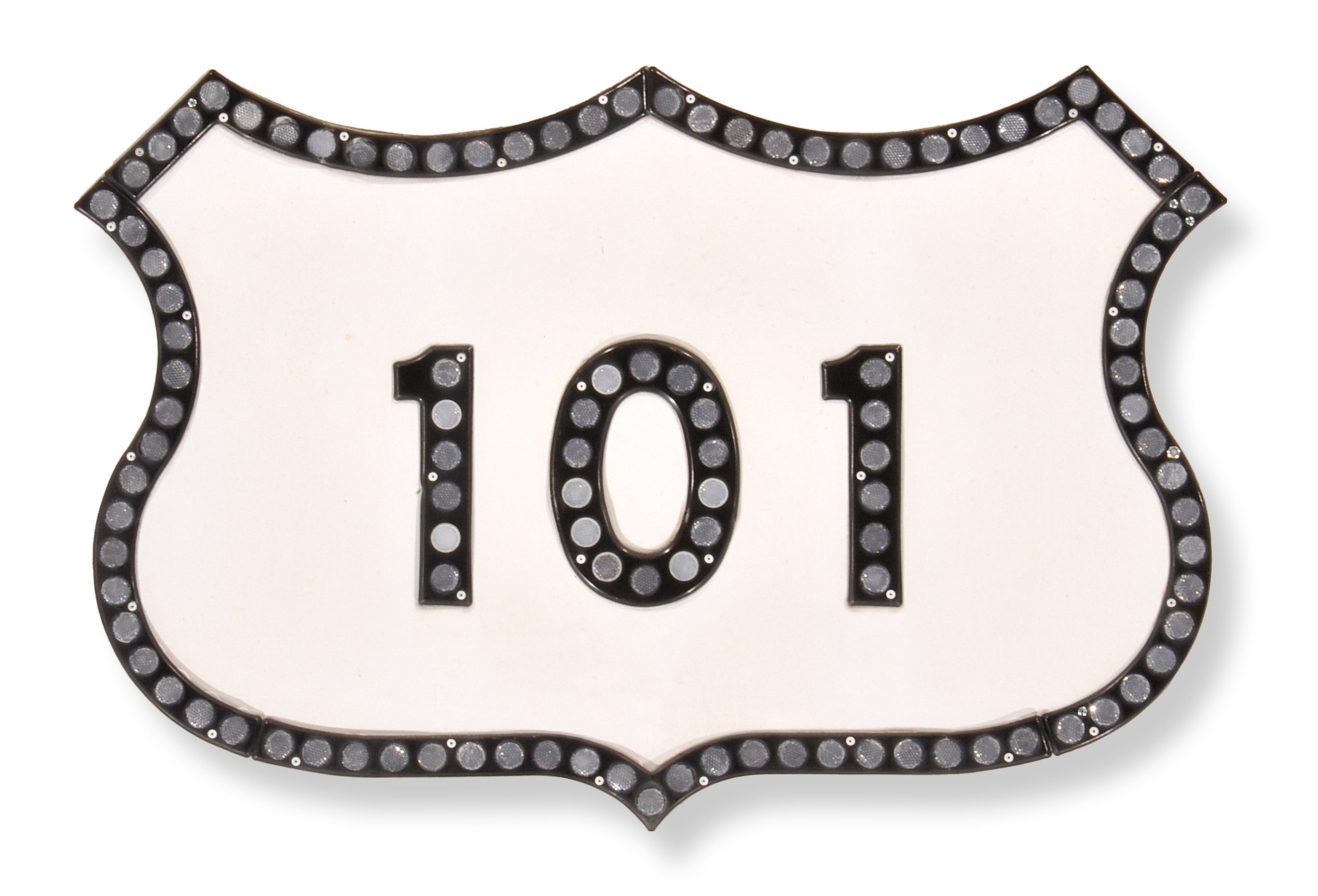 Bonhams Cars : Highway 101 metal sign