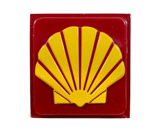 Bonhams : Raymond Loewy (1893-1986) Two Service Station Signscirca ...