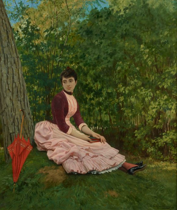 Bonhams : Louis Emile Pinel De Grandchamp (French, 1831-1894) Jeune ...