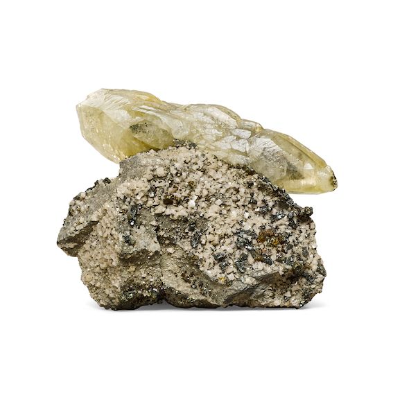 Bonhams : Calcite on Matrix