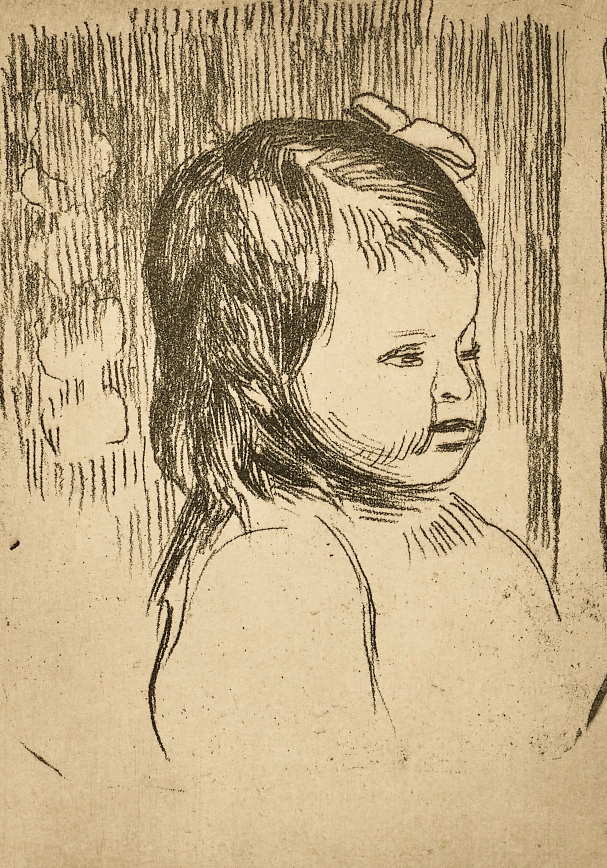 Bonhams : Pierre-Auguste Renoir (1841-1919); Buste d'Enfant Tourné à ...