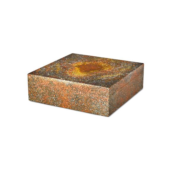 Bonhams : Dinosaur Bone Intarsia Box by Konstantin Libman