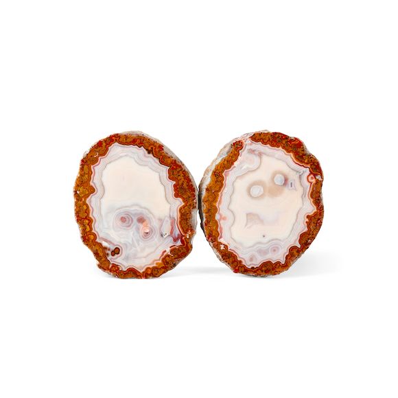 Bonhams : Large Agate Geode Split