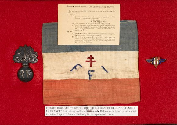 Bonhams : F.F.I.: FRENCH FORCES OF THE INTERIOR. France: C. 1944-45.