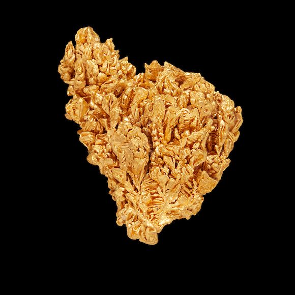 Bonhams : Large Crystallized Gold