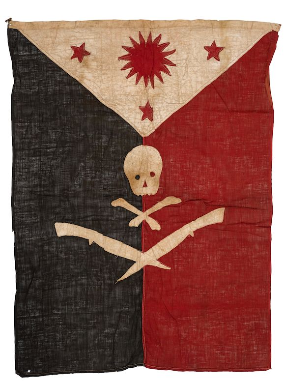Bonhams : FILIPINO-AMERICAN WAR GUERILLA FORCES FLAG. Philippines; c ...