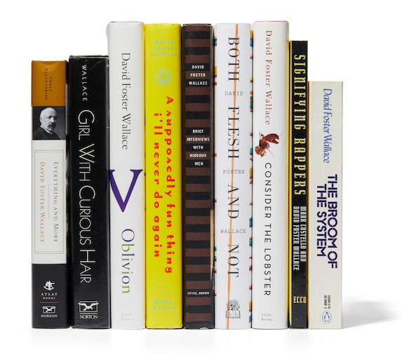 Bonhams : WALLACE, DAVID FOSTER. 1962-2008. A group of nine first ...