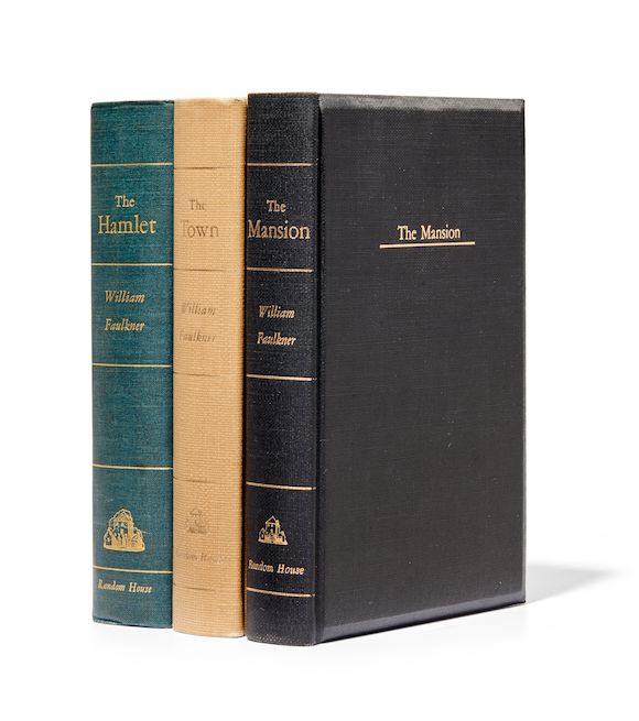 Bonhams : FAULKNER, WILLIAM. 1897-1962. The Snopes Trilogy