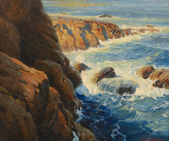 Bonhams : Joe Duncan Gleason (1881-1959) Laguna Coast, Southern ...