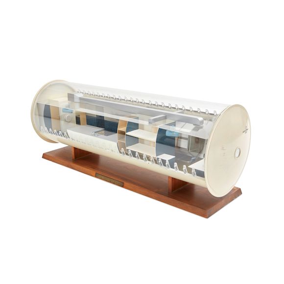 Bonhams : DOUGLAS SPACE STATION CABIN MODEL. Contractor's model ...