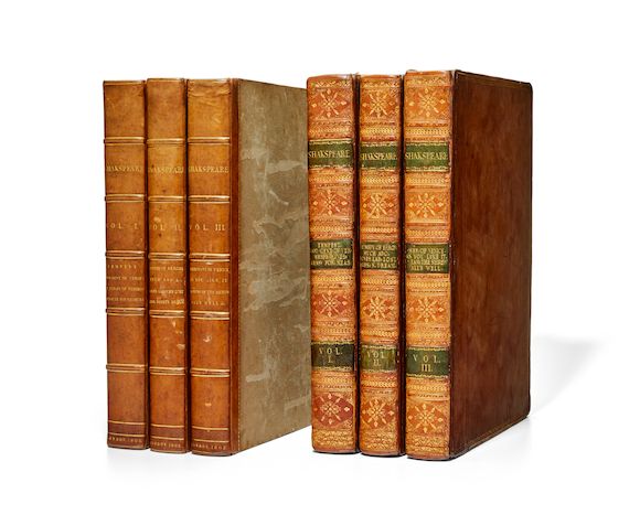 Bonhams : SHAKESPEARE, WILLIAM. 1564-1616. The Dramatic Works of ...