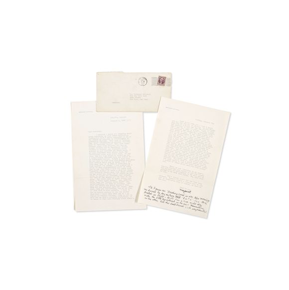 Bonhams : A Margaret Mitchell autograph letter signed pertaining to ...