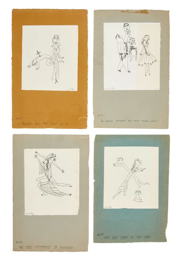 Bonhams : STEIG, WILLIAM. 1907-2003. 52 original pen-and-ink drawings ...